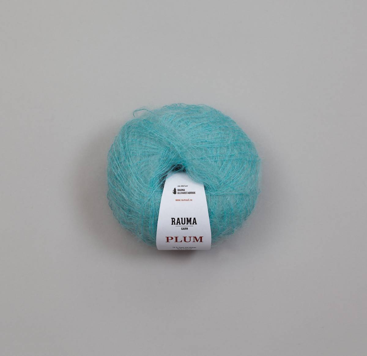 Rauma Plum 077 Turkis garn - SATURNIA GARN